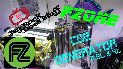 FZone Co2 Generator 2 5L 4L Kit Unboxing Setup Install And