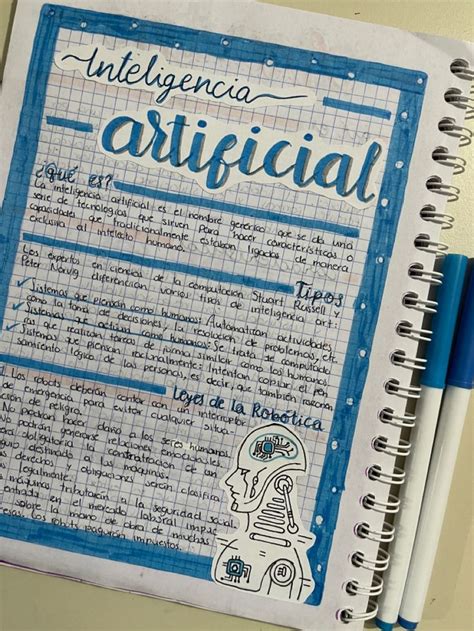 Apuntes Bonitos En 2022 Apuntes De Clase Inteligencia Artificial