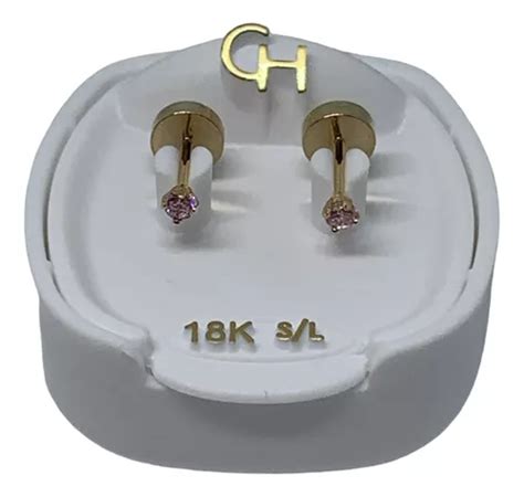 Aros Abridores Oro K Grifa Ch C Cubic Mod Nena Bebe Cuotas Al
