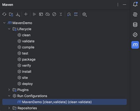 Maven Goals IntelliJ IDEA Documentation