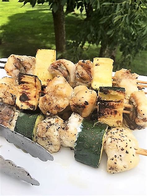 Grilled Monkfish Sear Marks