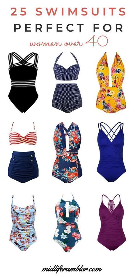 Swimsuit Guide 2022 25 Flattering Swimsuits For Women Over 40 Flattering Swimsuits Clothes