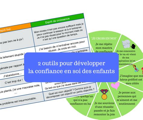 2 outils pour développer la confiance en soi des enfants Papa positive