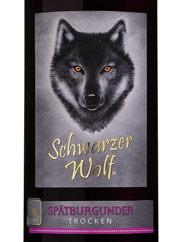 Wolfenweiler Schwarzer Wolf Spätburgunder Trocken Vivino US