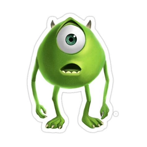 Mike Wazowski Sticker For Sale By Zaehen Stickers Vinyl Decal