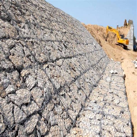 Hot Dipped Galvanized Hexagonal Woven Gabion Box Stone Cage China
