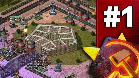 Red Alert 2 Soviet Campaign Mission 1 Red Dawn Hard YouTube