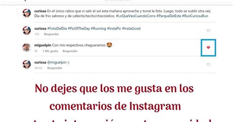 Instagram Permite Dar Me Gusta A Los Comentarios Pero Cuidado