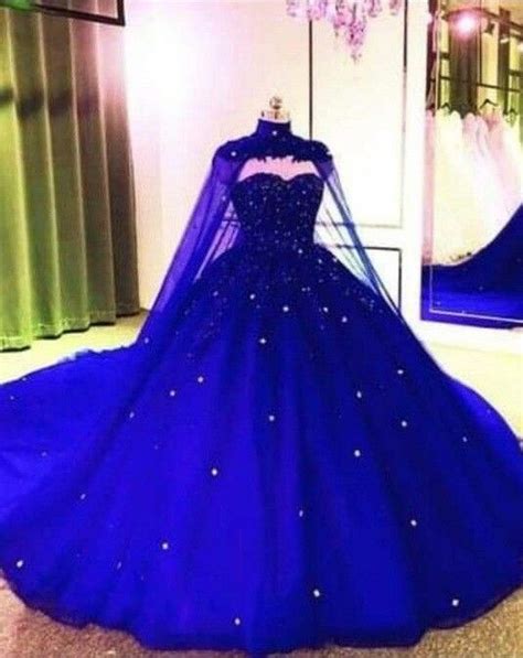 Royal Blue Ball Gown