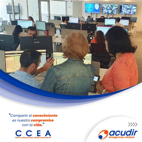 Visita de AHA al CCEA Acudir Emergencias Médicas