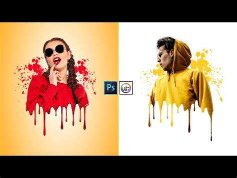 Creative Dripping Effect Photoshop Tutorial Splatter Effect Artofit