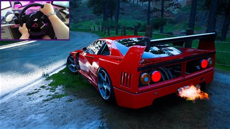 Ferrari F40 COMPETIZIONE 1989 Forza Horizon 5 Logitech Driving