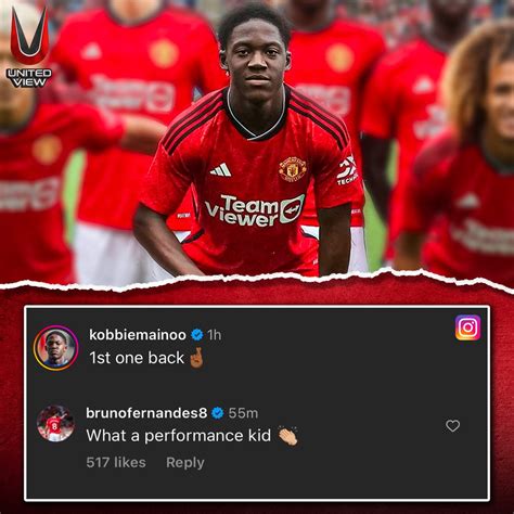 United View On Twitter Bruno Fernandes Was Full Of Praise For