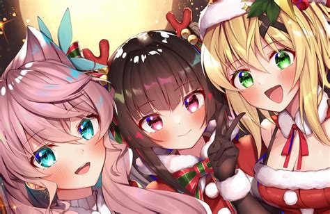Akatsuki Kirika Tsukuyomi Shirabe And Maria Cadenzavna Eve Senki