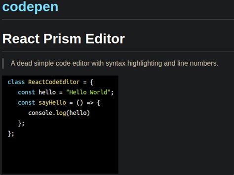 react text editor with syntax highlighting by john guest nerd for tech medium