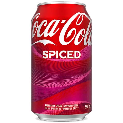 Coca Cola Raspberry Spiced 355ml Sweet Genie
