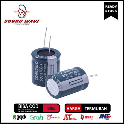 ELCO CAPACITOR 4700uF 50V CONDRED ELKO KAPASITOR CONRED Lazada Indonesia