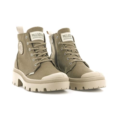 JASON DR 免運費 PALLADIUM 女款 PALLABASE 美腿靴 橄欖綠 96907 204 蝦皮購物