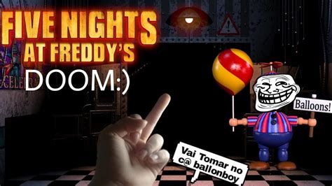 Joguei A Noite 3 Do Fnaf Doom 2 No Roblox E Olha Jo Que Deu Roblox