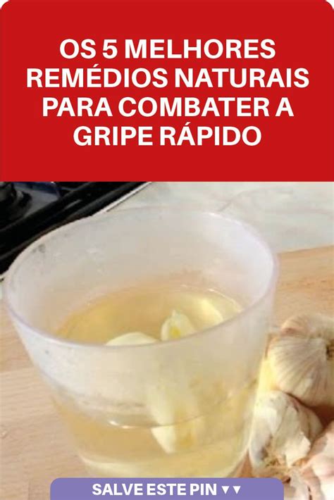 Os Melhores Rem Dios Naturais Para Combater A Gripe Voc Est