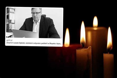 Nie żyje dr Leszek Dębicki Znany pediatra chorował na COVID 19