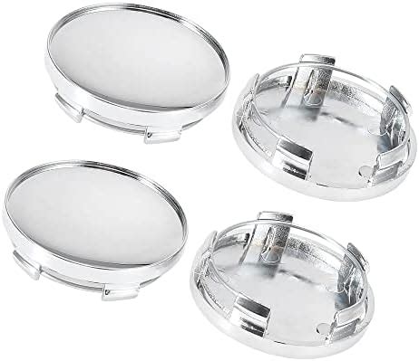 ACROPIX Universal 64mm Dia 4 Clips Wheel Tyre Center Hub Caps Cover
