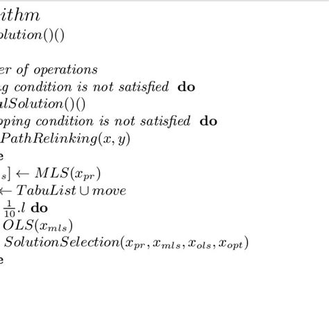proposed algorithm with pseudo code download scientific diagram