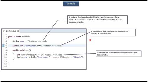 Java Tutorial Java Variables Java Tutorial Java Programming