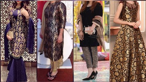 Most Trending Punjabi Brocade Banarsi Suit Design Ideas For Girls
