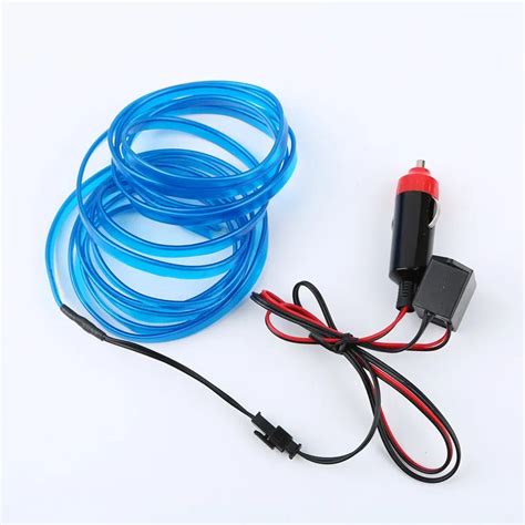 Tanio 1m 2m 3m 5m podświetlany przewód LED lampa neonowa sklep