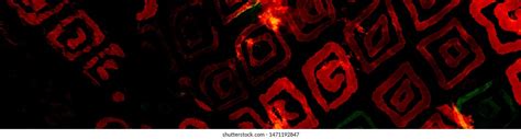 Abstract Red Light Power Circuit On Stock Vector Royalty Free