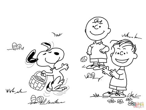 Peanuts Coloring Pages Peanuts Coloring Pages Free Coloring Pages