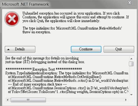 Windows7 Unable To Load DLL Onnxruntime Dll The Specified Module