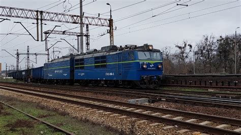 Przejazd Czapajewa ET42 009 W Malowaniu PKP Cargo YouTube