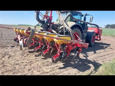 Siew kukurydzy Väderstad tempo Fendt 828 GPS Co najważniejsze w