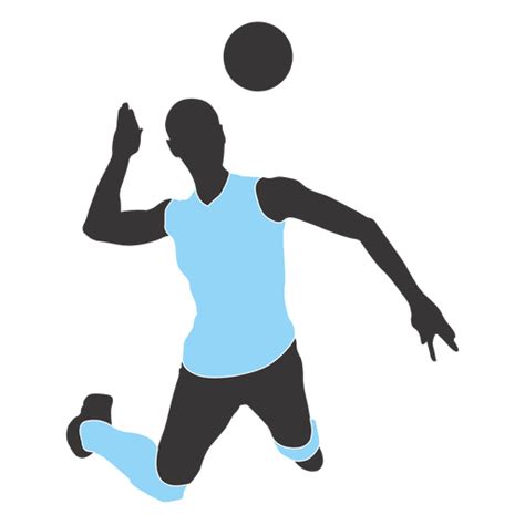 Male Volleyball Player 9 Transparent PNG SVG Vector File