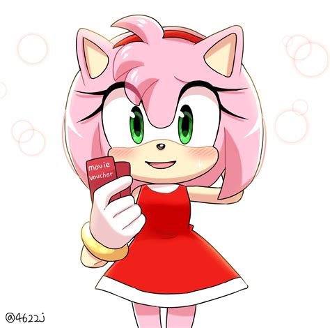 The Big Imageboard Tbib 4622j Accessory Amy Rose Anthro Black Nose Blush Bracelet Clothing