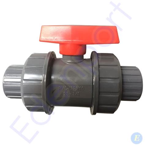 PVC Double Union Ball Valves Socket Weld Edenport Pty Ltd