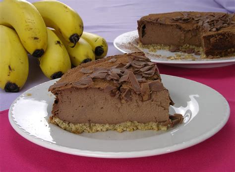 Torta Cremosa De Banana Chocolate Alto Astral