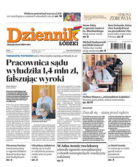 Dziennik Łódzki e wydanie 62 2023 Super Czytelnia ePrasa