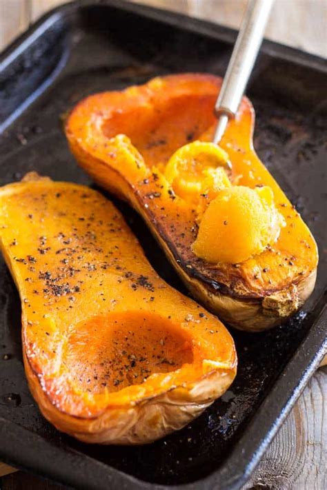 Oven Roasted Butternut Squash Cookped