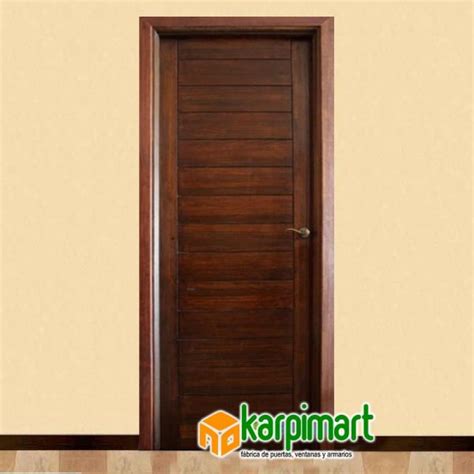 Puerta de interior rústica modelo Serranía Karpimart Fabrica de