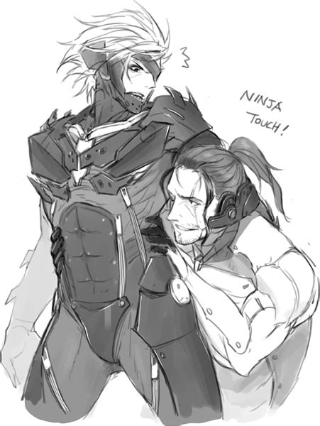 Raiden And Samuel Rodrigues Metal Gear And 1 More Drawn By Nagi