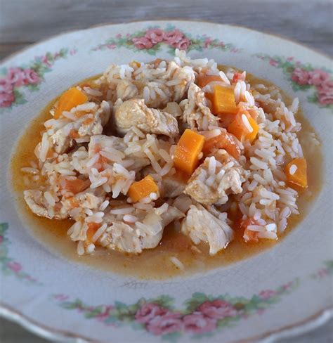 Arroz De Frango E Cenoura Food From Portugal