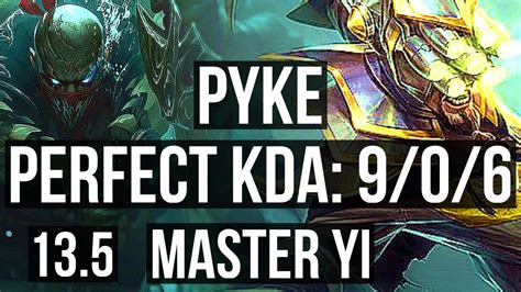 PYKE Vs MASTER YI MID 9 0 6 1600 Games Legendary 1 0M Mastery