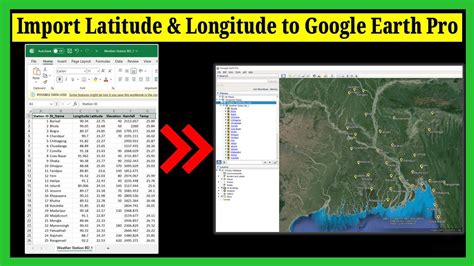 How To Import Latitude And Longitude Coordinates Into Google Earth Pro