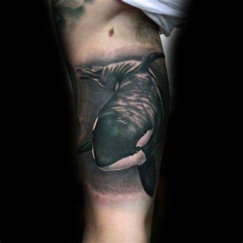 100 Whale Tattoo Designs For Men Cool Behemoths Of The Sea Tattoo