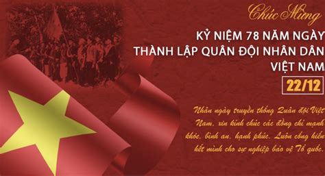 Vu Anh Law CHÚC MỪNG 78 NĂM NGÀY TRUYỀN THỐNG QUÂN ĐỘI NHÂN DÂN VIỆT NAM