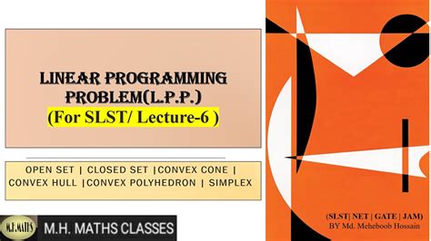 l p p open set closed set convex cone convex hull convex polyhedron simplex 6 wb
