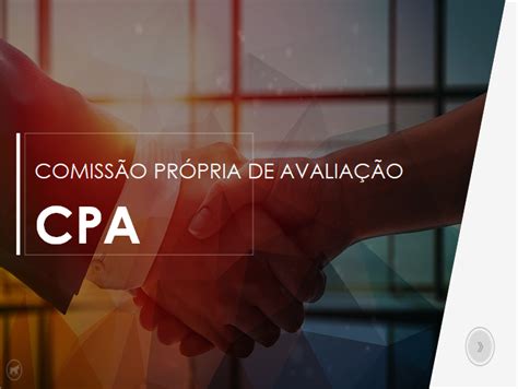 CPA Comissão Própria de Avaliação